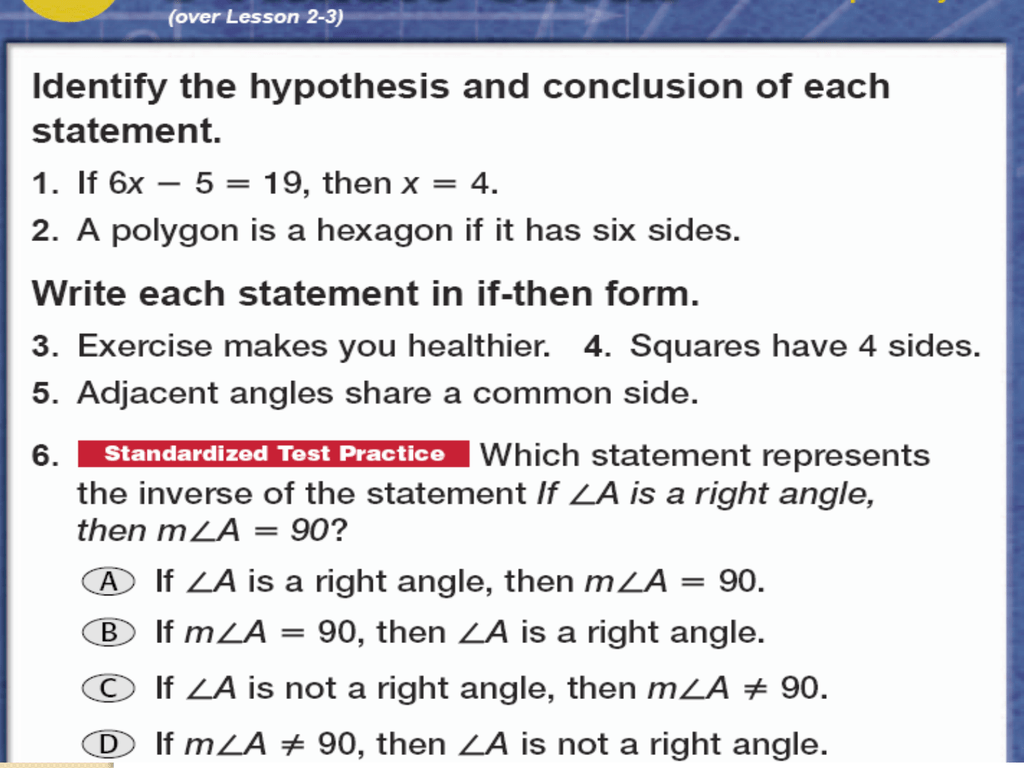 Deductive Reasoning