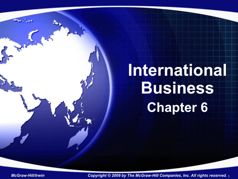Strategic Trade Policy