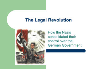 The Nazis Party in the 1920s