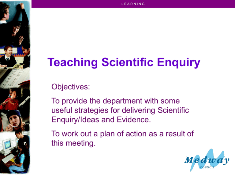 Teaching Scientific Enquiry 