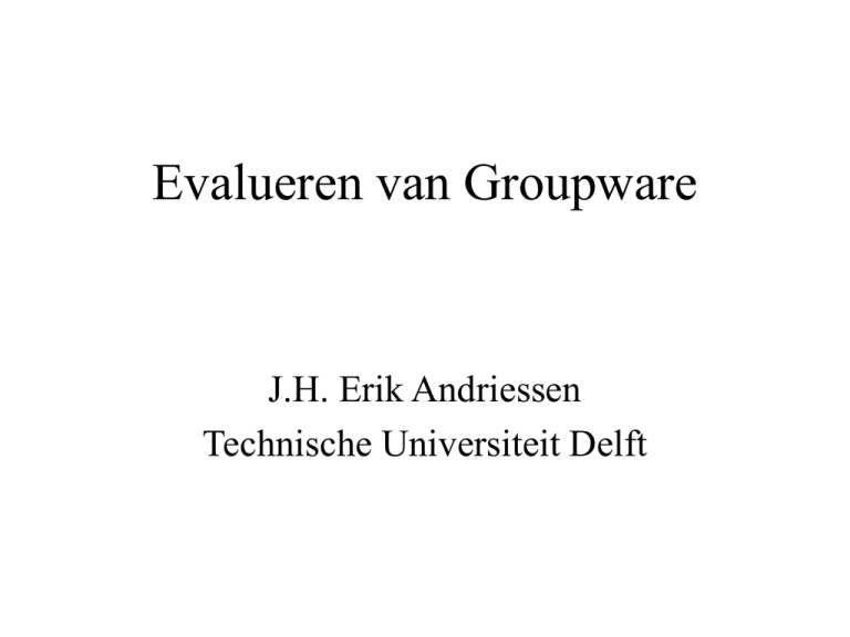 What Is Groupware 