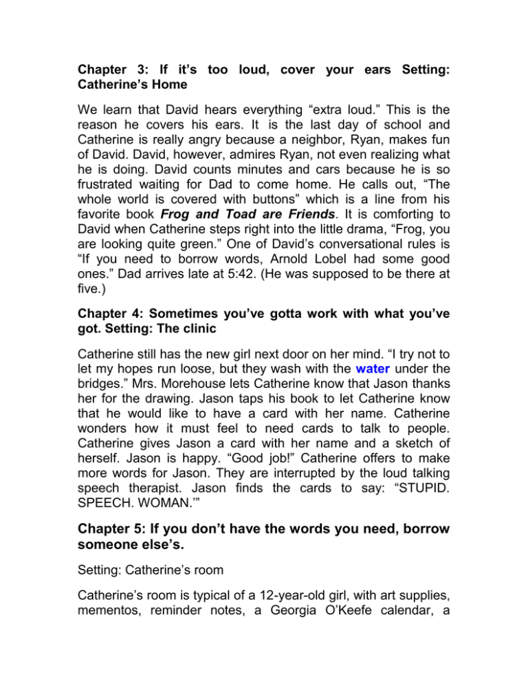 Rules Notes Chapter 3 4 5