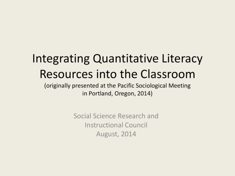 Teaching Resources
