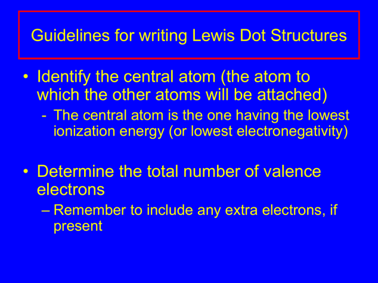 Lewis Structure And