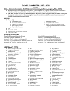 APUSH Unit 1 & 2 EXAM