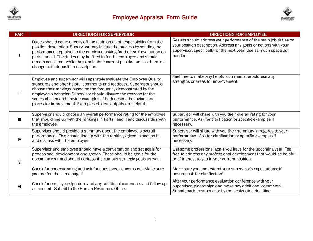 Sample Appraisal Form Filled By Employee Fill Online Vrogue co
