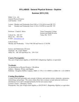 SAQ Answer Template - IB Psychology