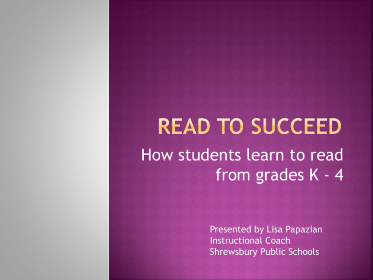Read To Succeed