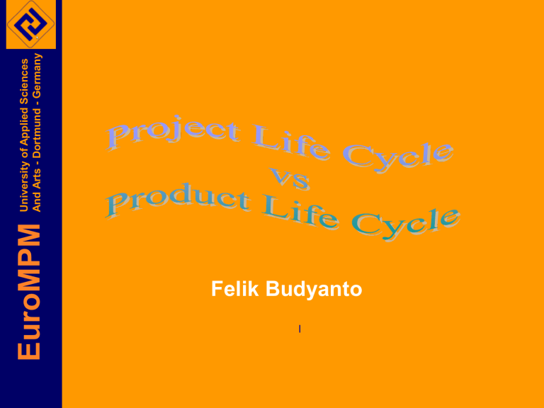 Project Life Cycle Vs Product Life Cycle