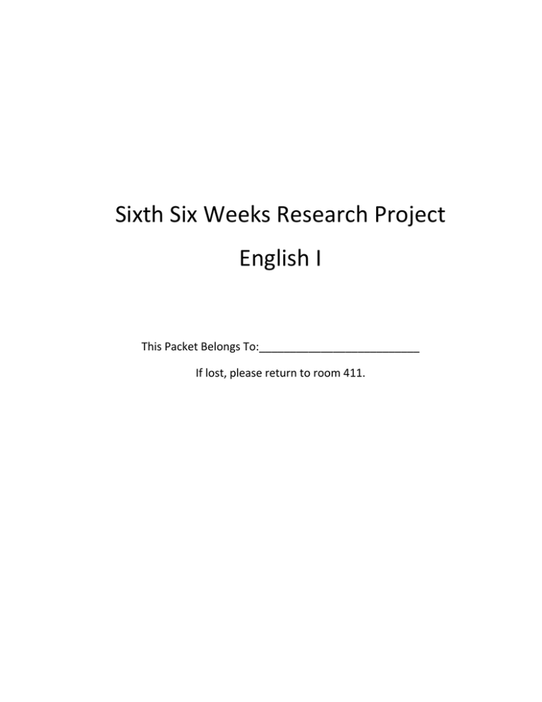 Tentative Thesis Statement