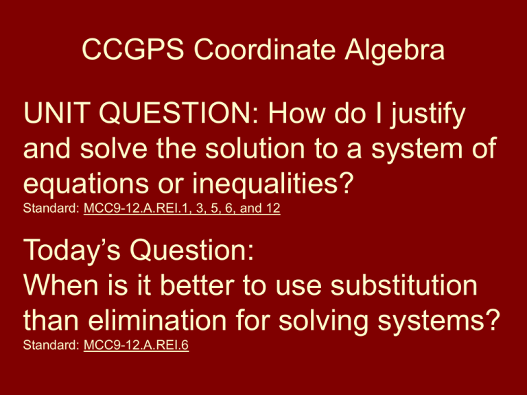 9 23 13 Graphing And Substitution Notes