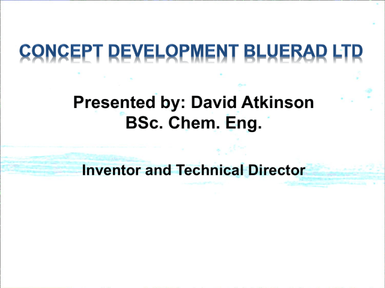 Blueproof Concept Development