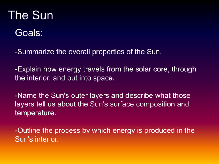 The Sun