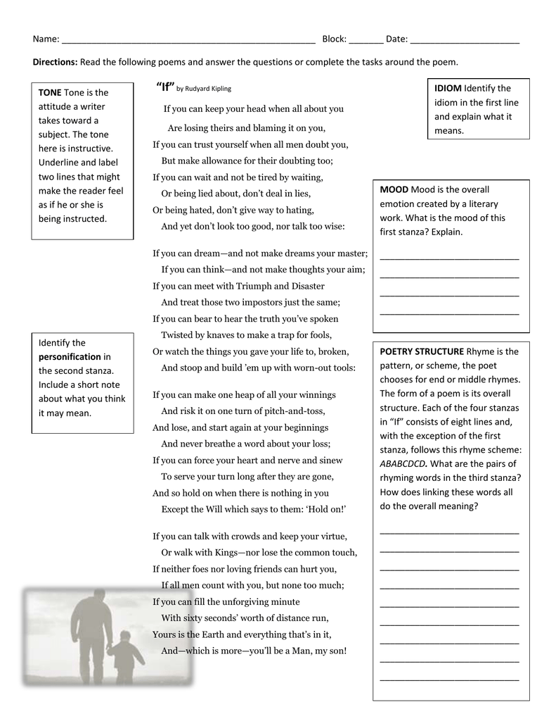 Unit 2 10 27 Poetry Practice Worksheet Unit 2 10 27 Poetry Practice Worksheet