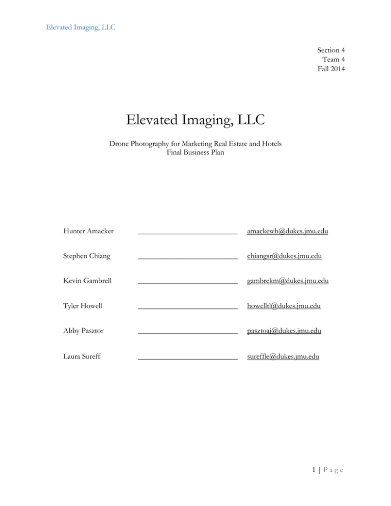 Elevated Imaging, LLC