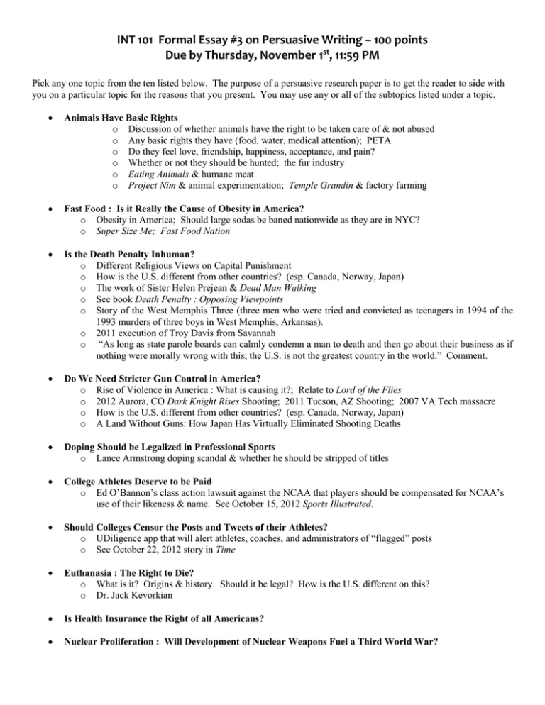 Persuasive Writing Healthy Eating Persuasive Essay On Eating Healthy