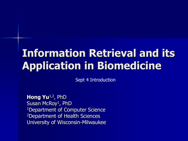 What Is Information Retrieval 