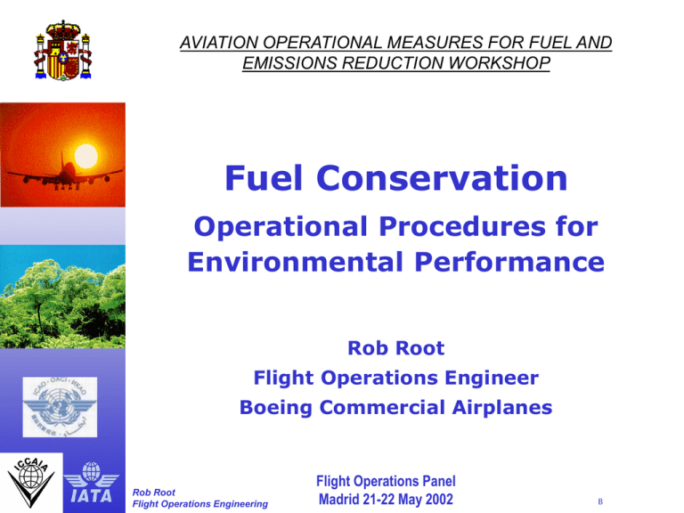 Workshop on the Aviation Operational Measures for Fuel