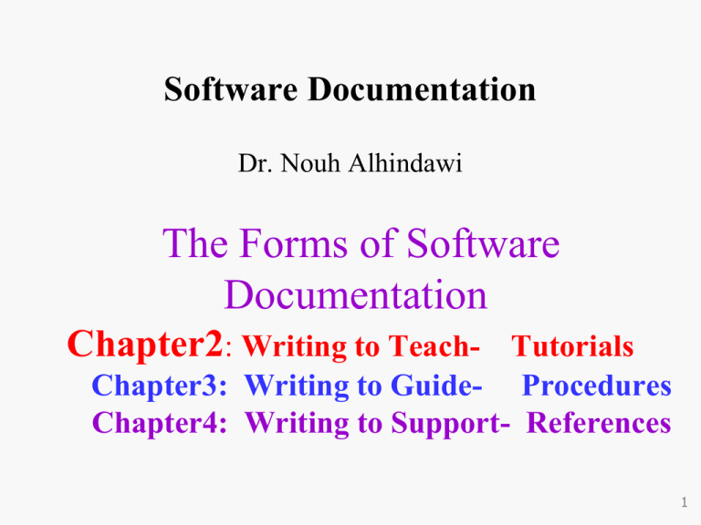 Chapter 1 Understanding Task Orientation