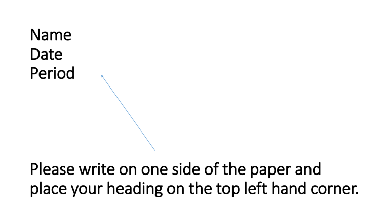 Paragraph Examples