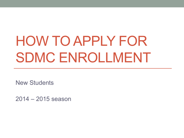 How To Apply San Diego Math Circle