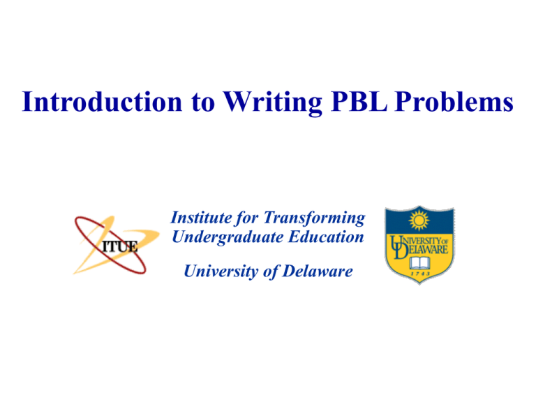 Getting Started In Problem Based Learning