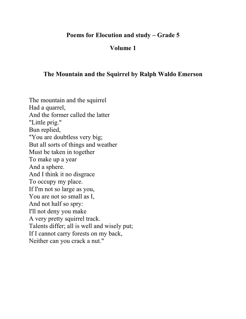 Some Poems In English For Class 5 Webcas Some Poems In English For Class 5 Webcas