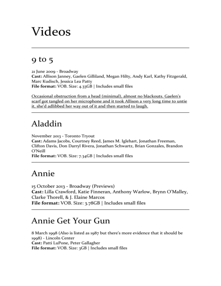 File Format