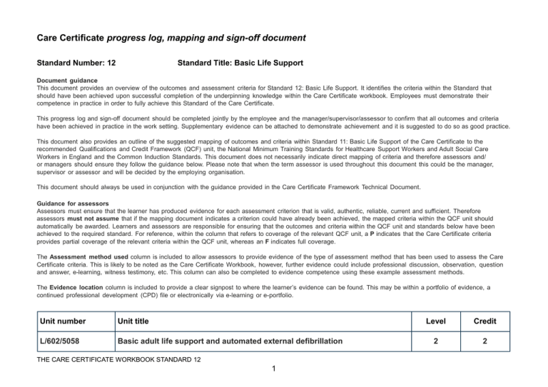 Progress, mapping and signoff