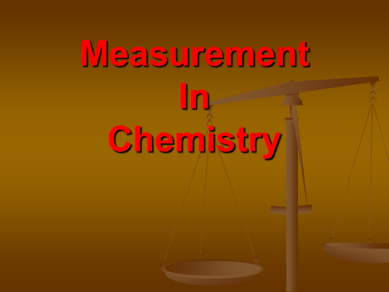 Unit 8 Measurement Powerpoint Information Ppt