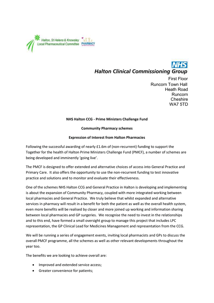 Expression Of Interest Letter
