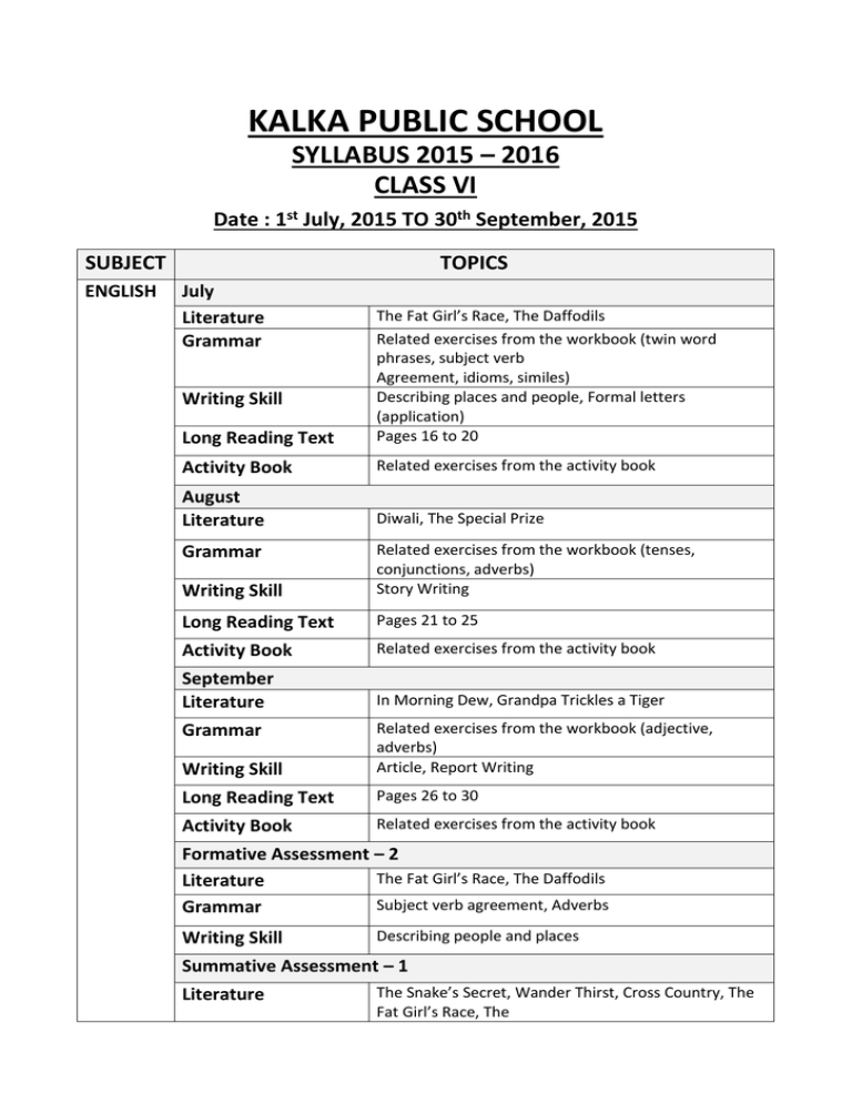 Activity Book