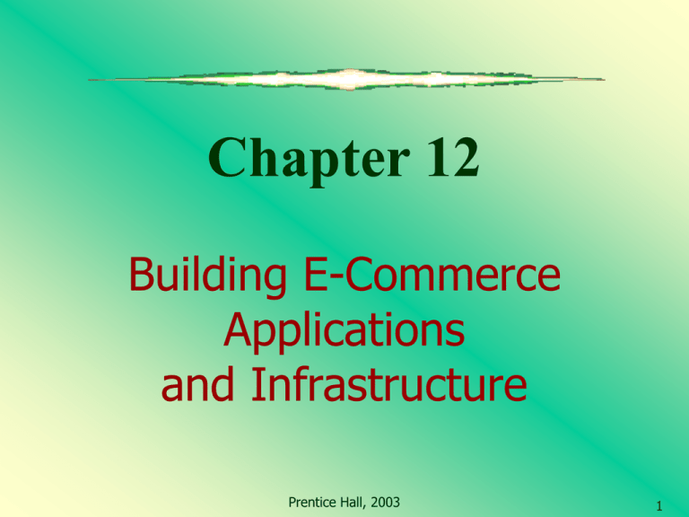 Major EC Applications and Their Functionalities (cont.)