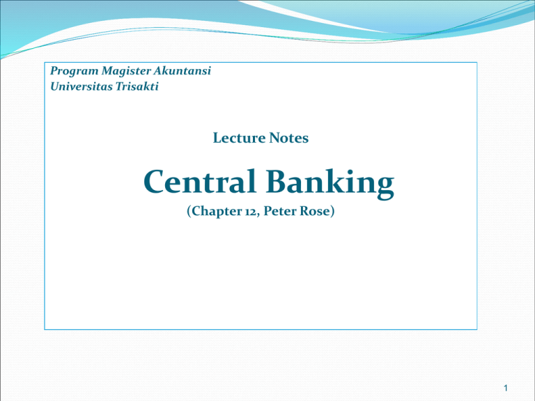 What Is A Central Bank What Is A Central Bank