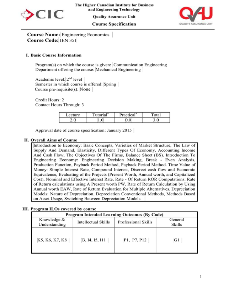 COURSE TITLE COURSE CODE 