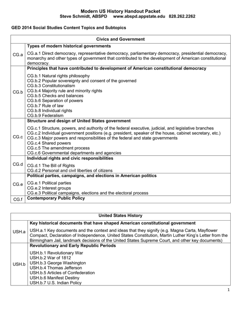 GED 2014 Social Studies Extended Response Prompt GED 2014 Social Studies Extended Response Prompt
