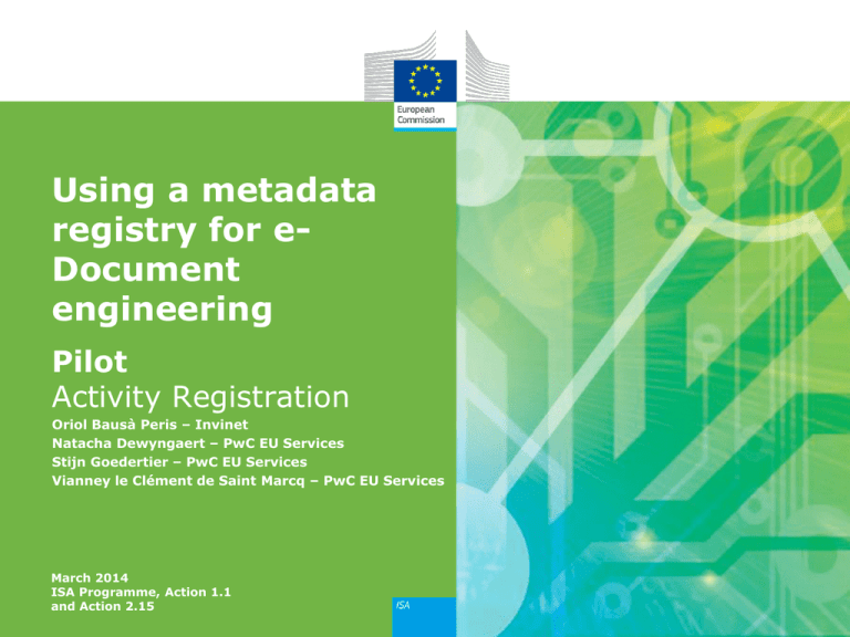 e-Document Engineering Methods