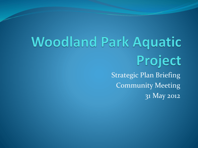 - Woodland Aquatic Project