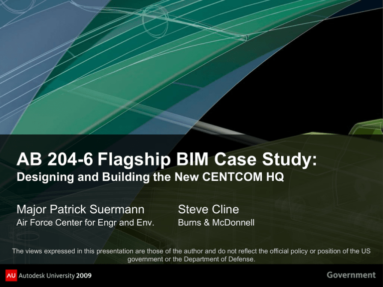 CENTCOM Case Study