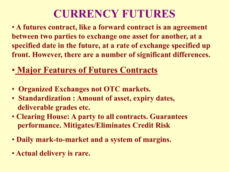 IFM 3 A CURRENCY FUTURES