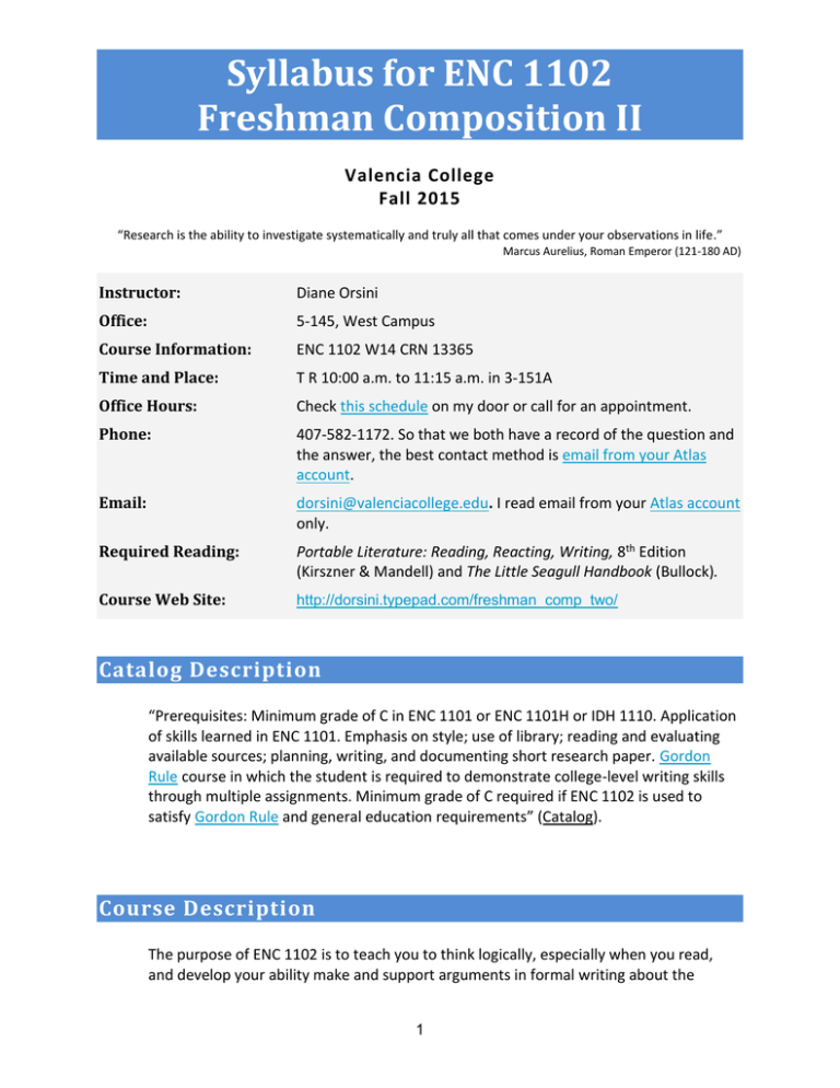Syllabus Creative Writing Online Syllabus Creative Writing Online