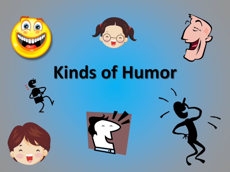 Kinds Of Humor Vocabulary Notebook Kinds Of Humor Vocabulary Notebook