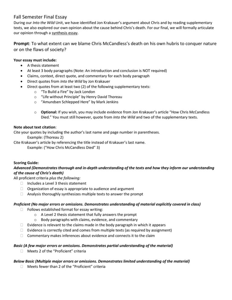 Parts Of A Research Paper And Examples