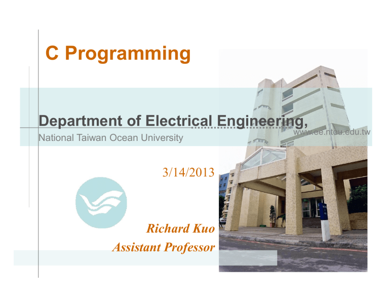 Department of Electrical Engineering