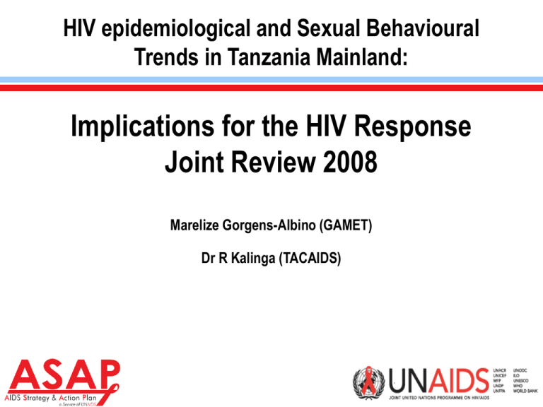 National Hiv Prevalence Trends