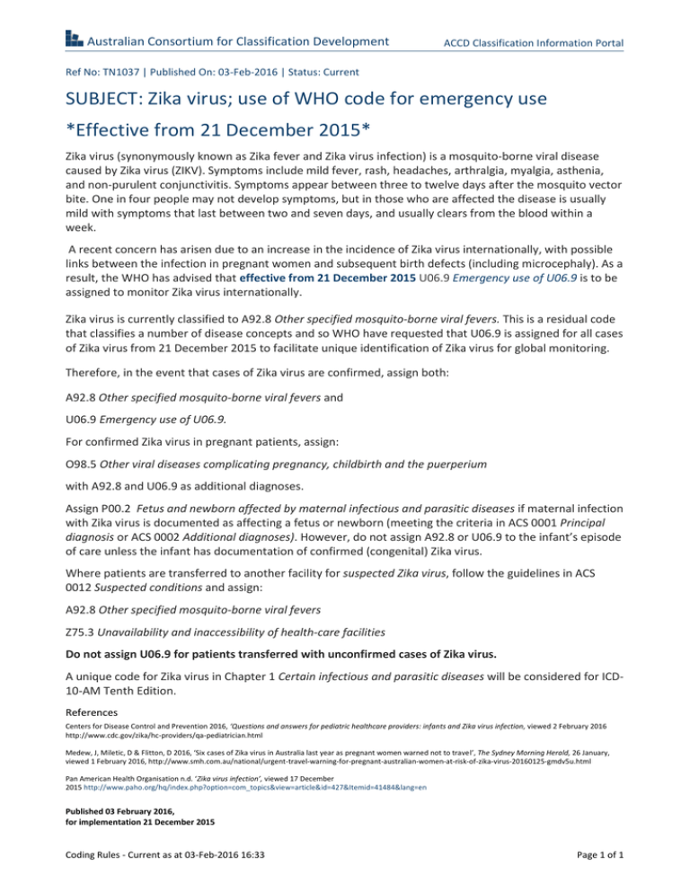 Coding Rules Current As At 03 Feb