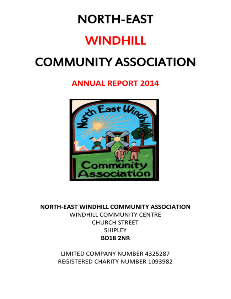 2014 report - Windhill Community Centre