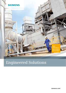 Industrial RB211 Gas Turbines siemens.com With