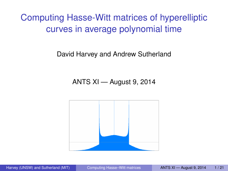 Computing Hasse Witt Matrices Of Hyperelliptic Curves In Average 