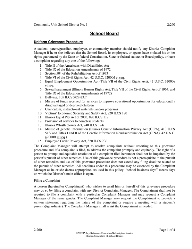 School Board School Board